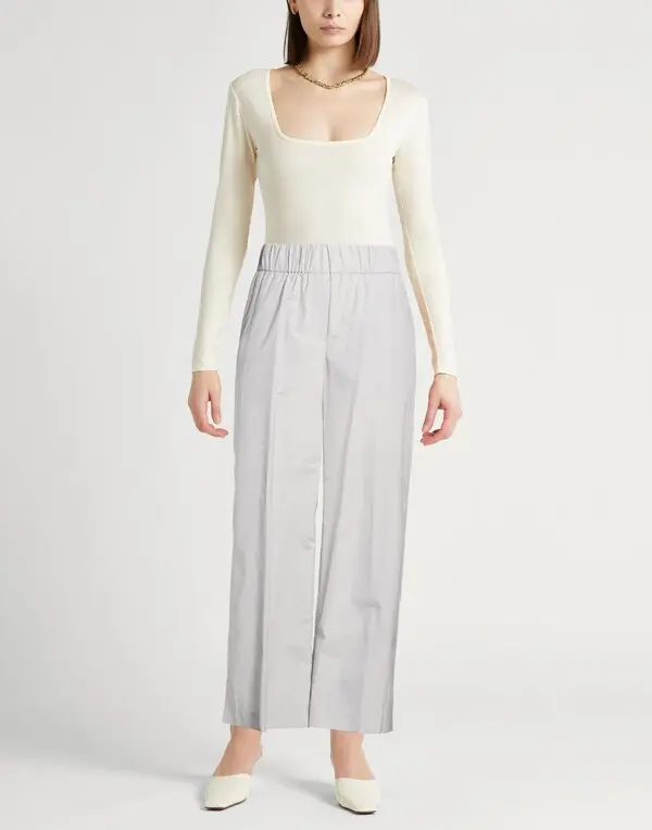 Peserico Wide-leg Poplin Pants