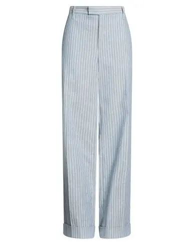 Brunello Cucinelli Wide-leg Striped Twill Pants