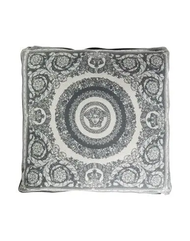Versace Pillow Or Pillow Case Wool, Cashmere - Grey
