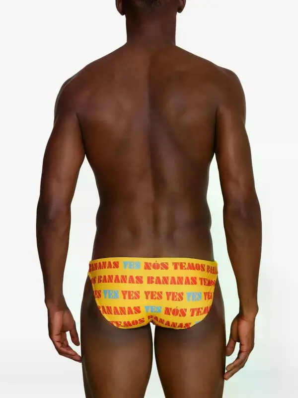AMIR SLAMA Printed Swimming Trunks