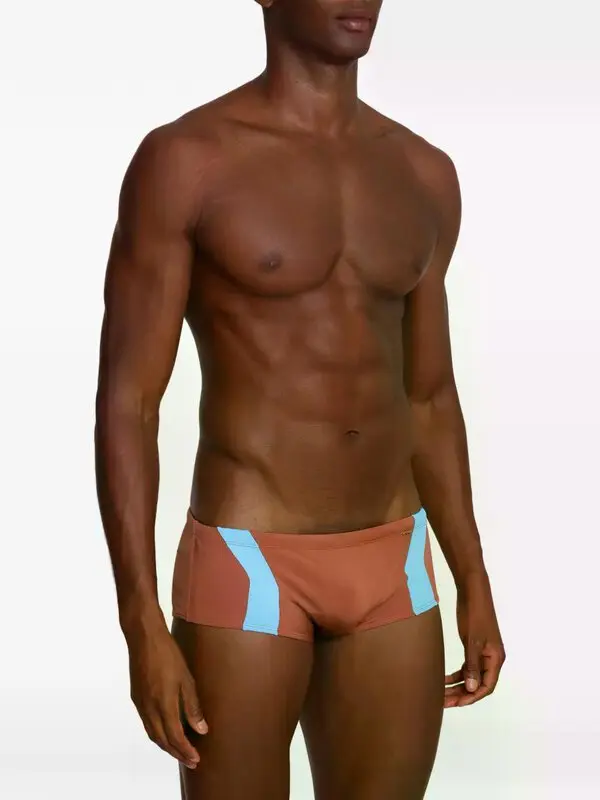 AMIR SLAMA Paneled Swimming Trunks