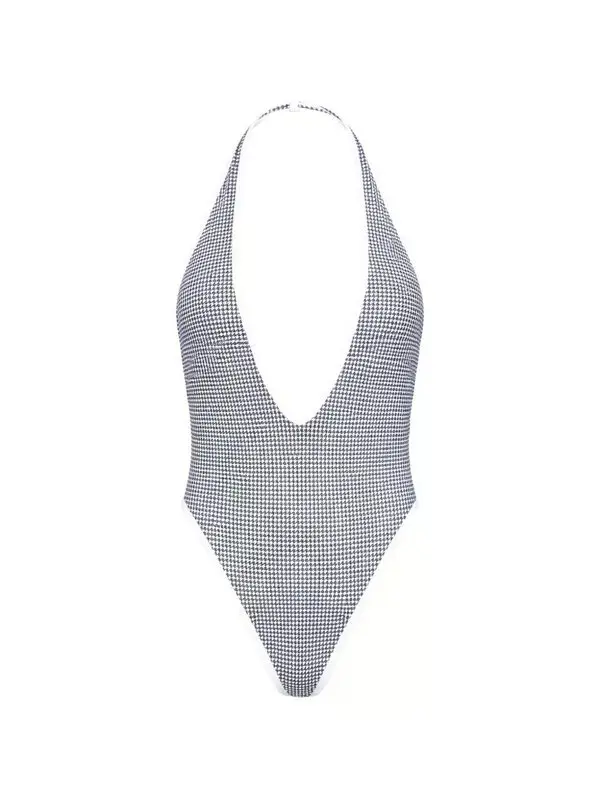 DIESEL® Houndstooth Swimsuit - Grey