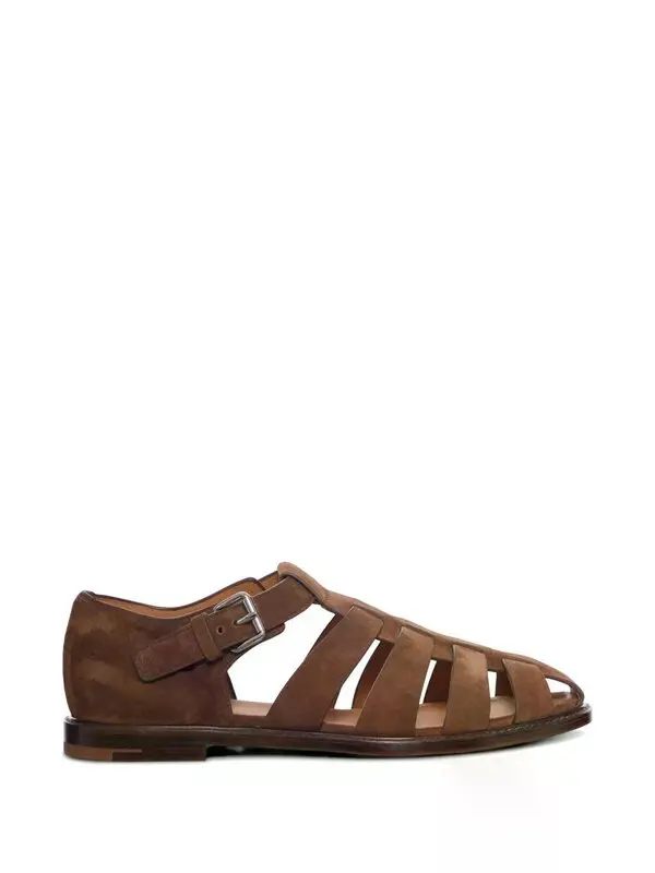 Church's Suede Sandals - Brown