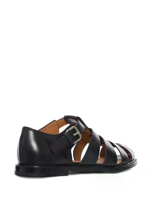 Church's Fume Leather Sandals - Black