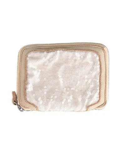 CATERINA LUCCHI Gold Wallet Light Cow Leather - Grey