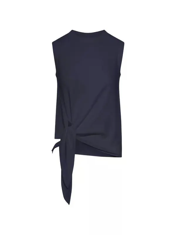 JW Anderson Knotted Hem Tank Top - Blue