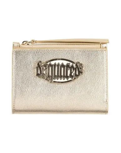 Dsquared2 Wallet Goat Skin - Gold