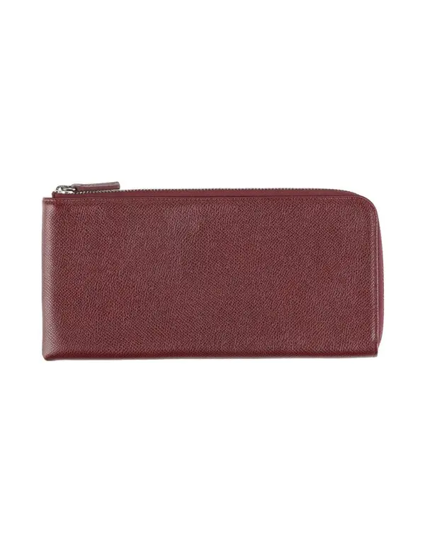 DOUCAL'S Leather Checkbook Holder
