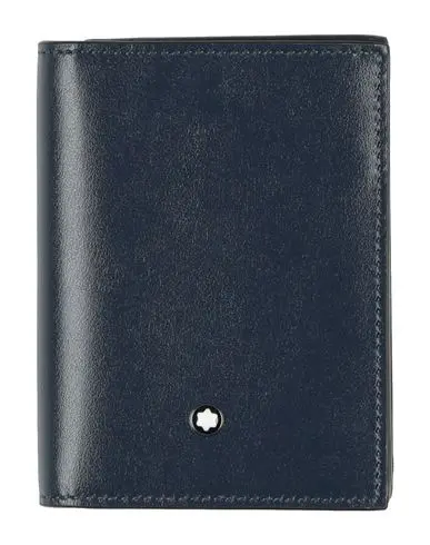 Montblanc Cardholder Midnight Leather - Blue