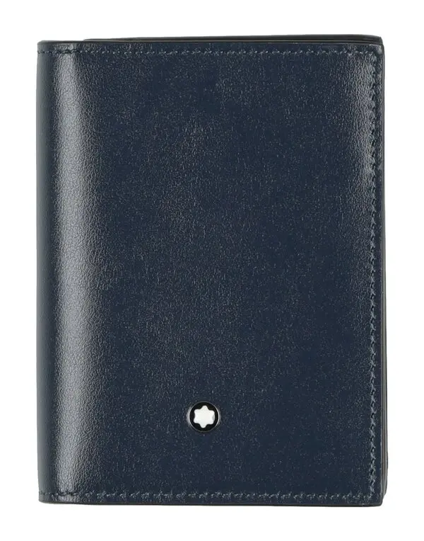 Montblanc Cardholder Leather - Blue