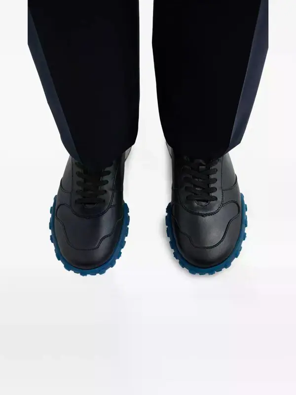 JIL SANDER Moon Leather Low-top Sneakers