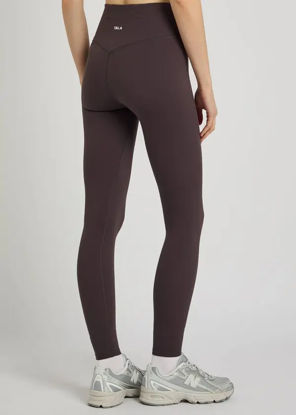 TALA Dayflex Cross-over Stretch-jersey Leggings