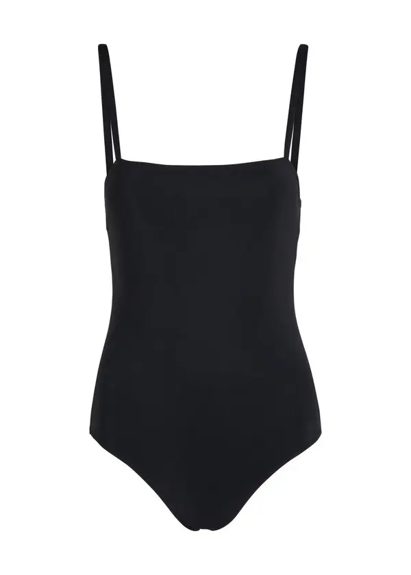 NOUNOU Anita Square-neck Swimsuit - Black