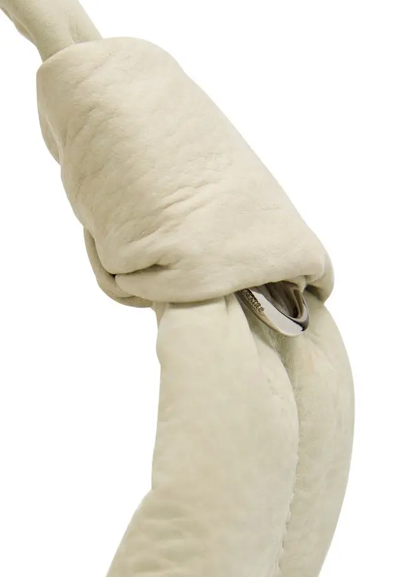LEMAIRE Fortune Croissant Mini Nubuck Leather Shoulder Bag - Sage