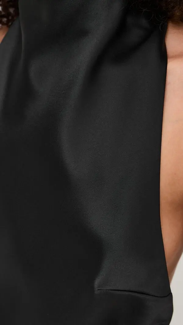 Misha Collection The Cameron Satin Maxi Dress