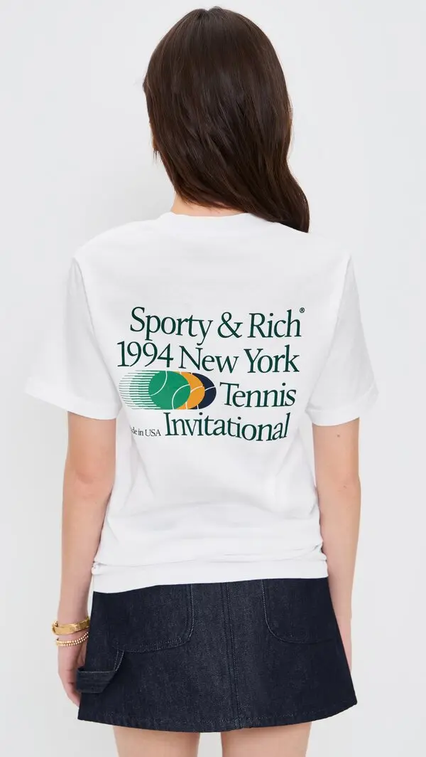 Sporty & Rich Invitational T-shirt