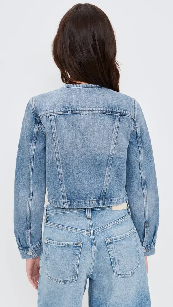 Citizens Of Humanity Devin Collarless Denim Jacket - Cecil