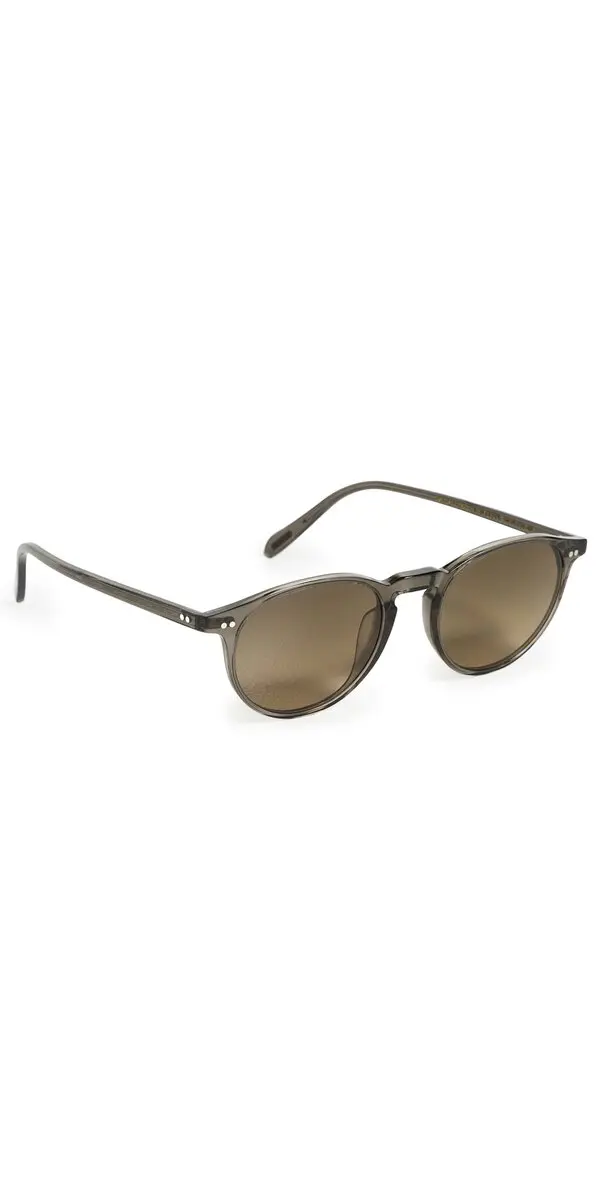 Oliver Spencer Riley Sunglasses - Inkwell/sandstone Grad