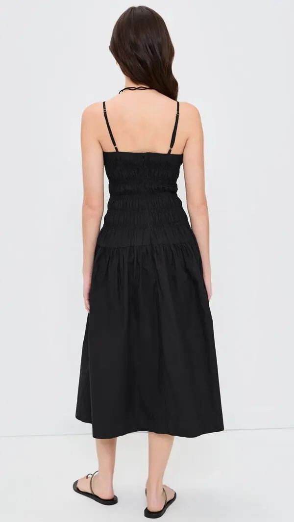 Ciao Lucia Rossella Midi Dress - Black