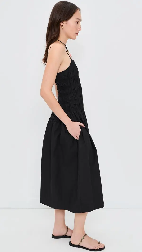 Ciao Lucia Rossella Midi Dress - Black
