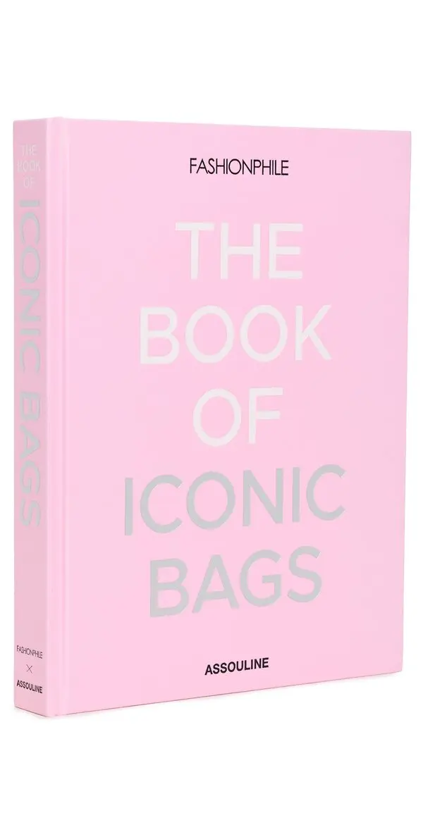 Assouline Iconic Bags Book - Pink