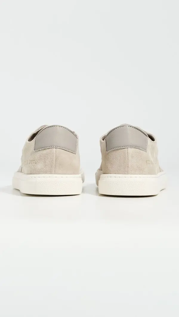COMMON PROJECTS Suede Basketball Sneakers - Warm Grey