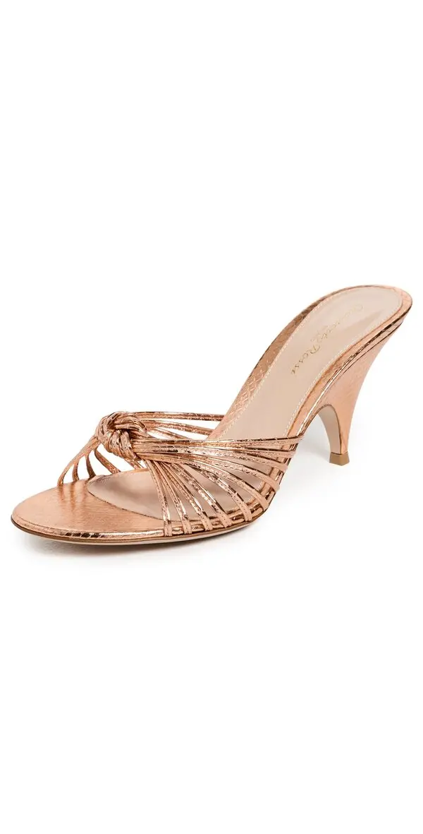 GIANVITO ROSSI Ayers Sandals - Rose Gold