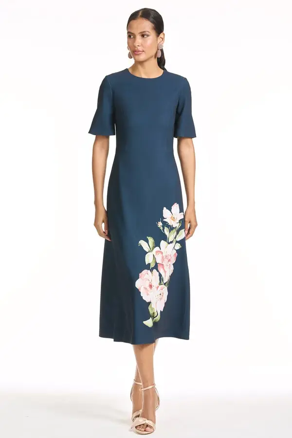 Sachin & Babi Fairfield Dress - Navy Raceme
