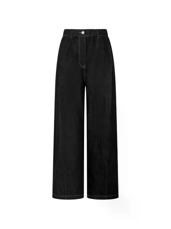 STUDIO TOMBOY Wide-leg Jeans - Black