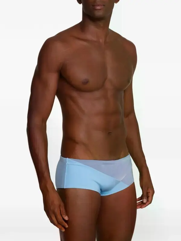 AMIR SLAMA Colour-block Swimming Trunks