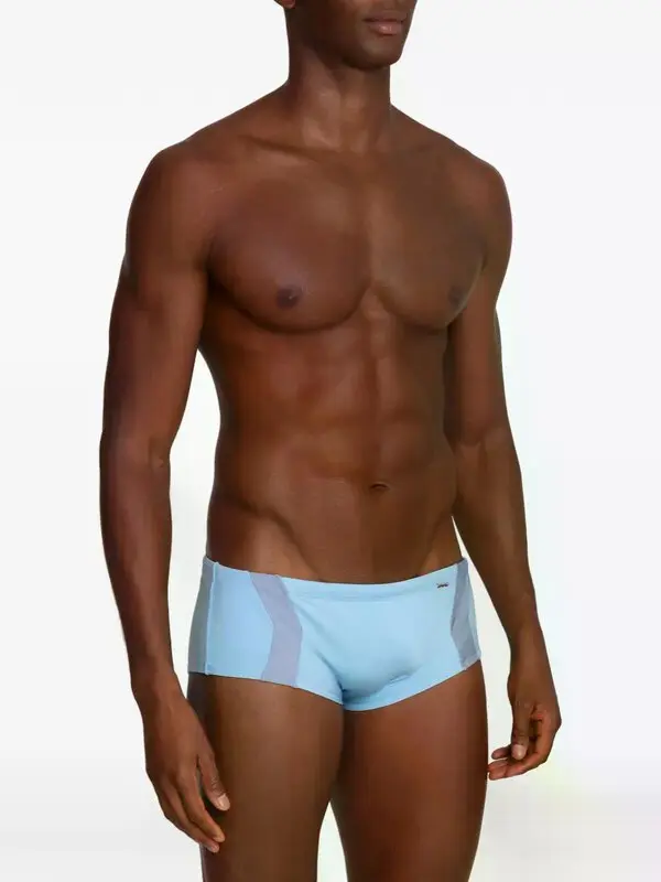 AMIR SLAMA Panelled Swimming Trunks