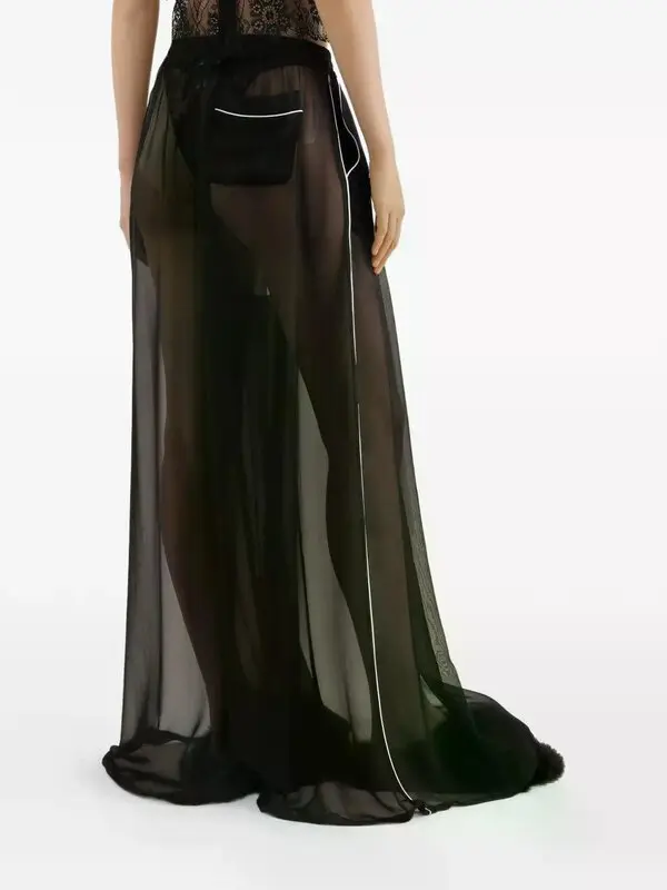 Dolce & Gabbana Chiffon Trousers