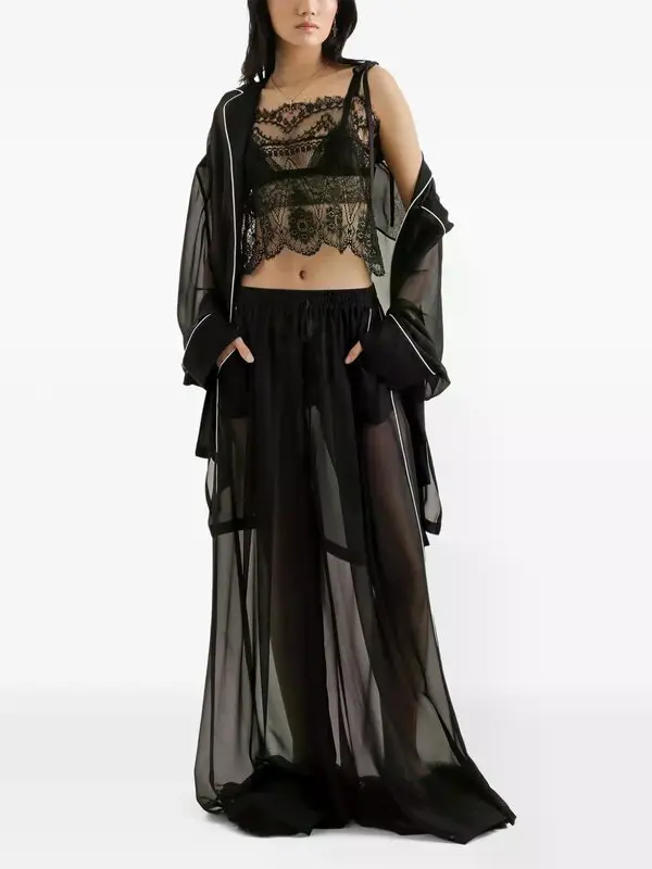 Dolce & Gabbana Chiffon Trousers