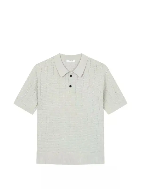 STUDIO TOMBOY Collared Polo Shirt