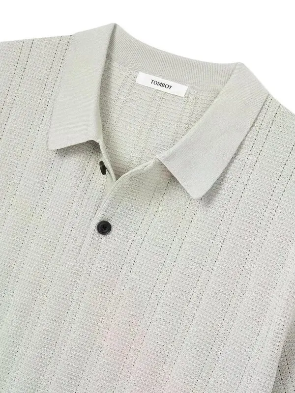 STUDIO TOMBOY Collared Polo Shirt
