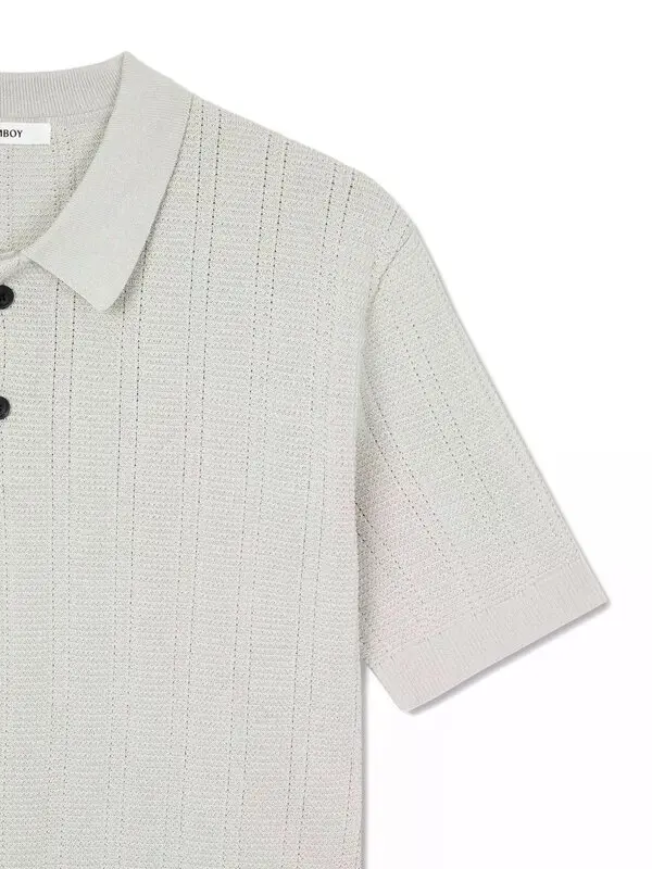 STUDIO TOMBOY Collared Polo Shirt