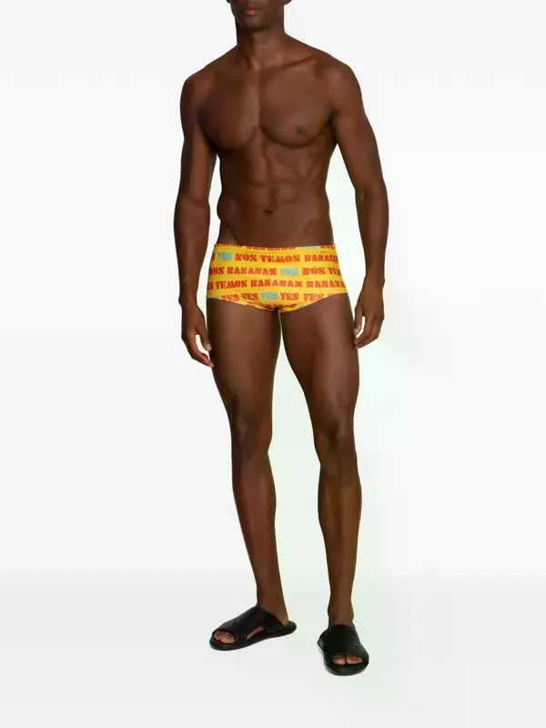 AMIR SLAMA Printed Swimming Trunks