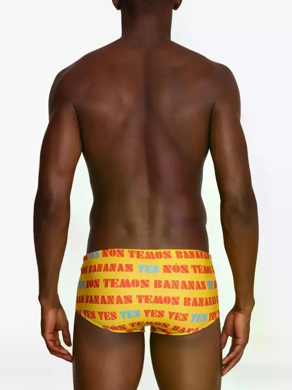 AMIR SLAMA Printed Swimming Trunks