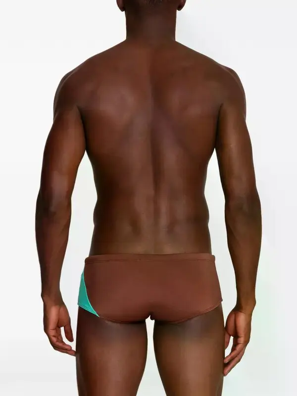 AMIR SLAMA Colour-block Swimming Trunks