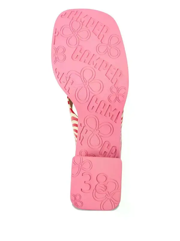 Camper Kora Striped Thong Sandals