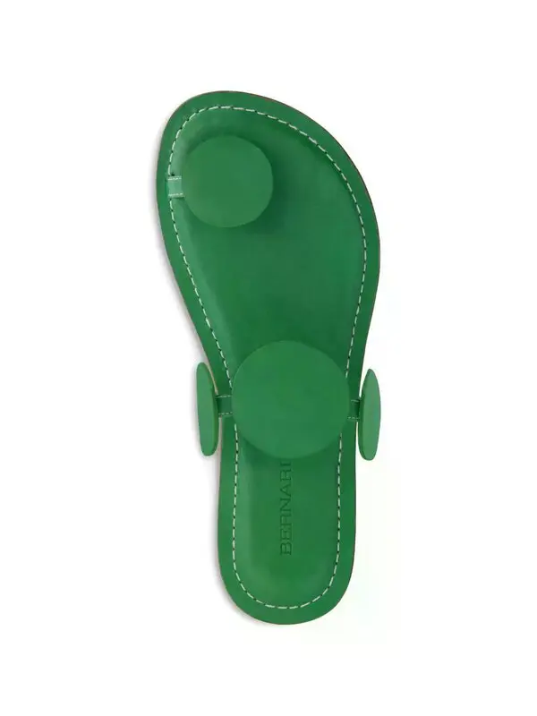 Bernardo Ring-toe Sandals - Green