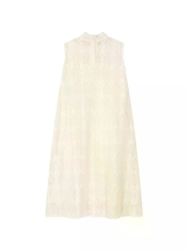 STUDIO TOMBOY Crochet Knit Sleeveless Dress