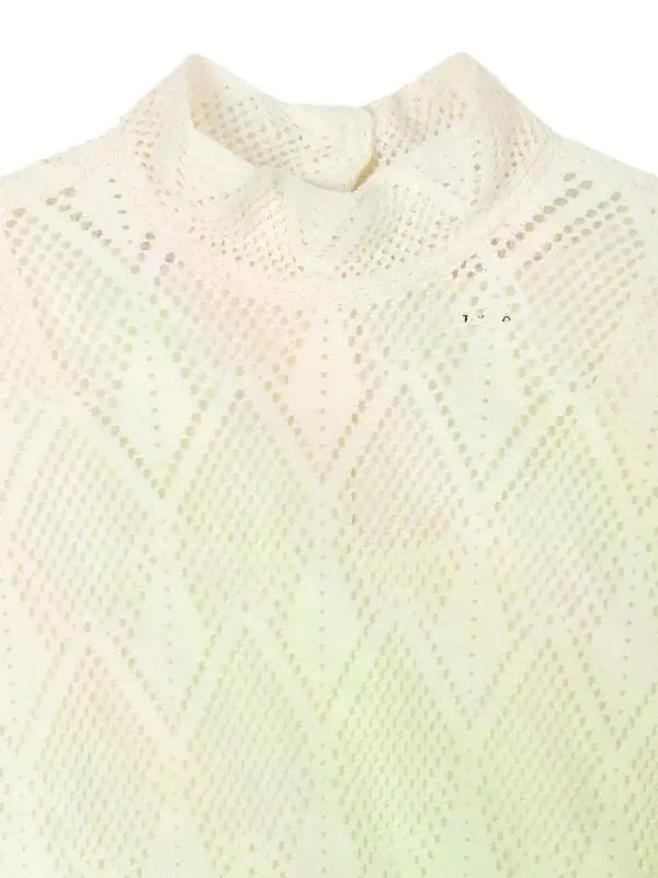 STUDIO TOMBOY Crochet Knit Sleeveless Dress