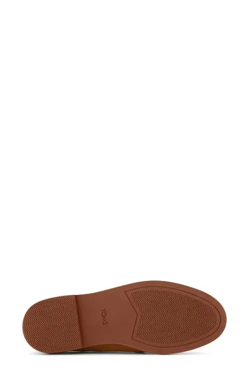 Toms Leather Penny Loafer - Medium Brown