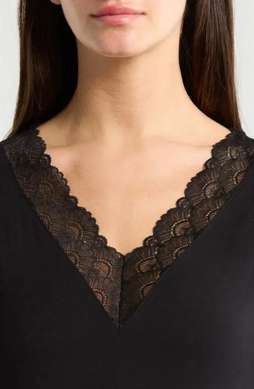 Nordstrom Moonlight Eco Lace Trim Nightshirt