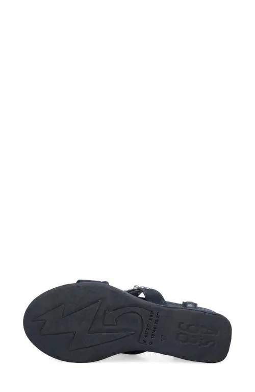 A.S.98 Lowman Platform Sandal - Black