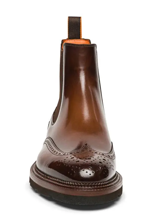 Santoni Kalama Wingtip Chelsea Boots
