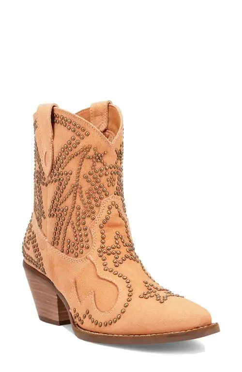 DINGO Seein' Stars Western Boot - Peach