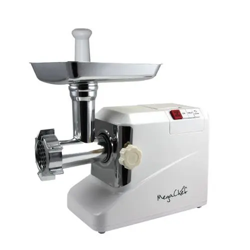 MEGACHEF 1800 Watt High Quality Automatic Meat Grinder For Household Use - Grey