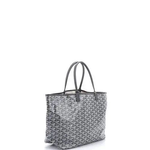 Goyard Saint Louis Tote Coated Canvas Pm - Grey